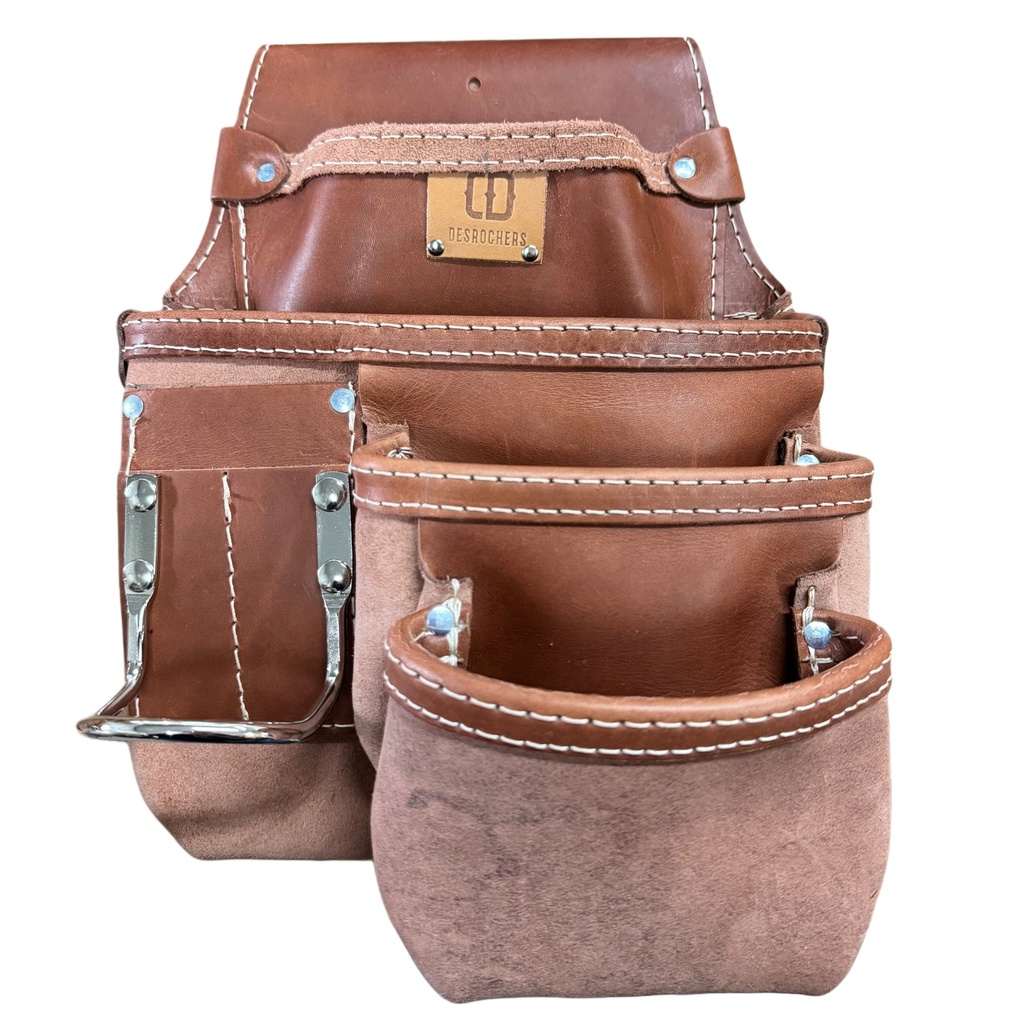 Sac à clous DM-354, Tan. | Les Cuirs Desrochers