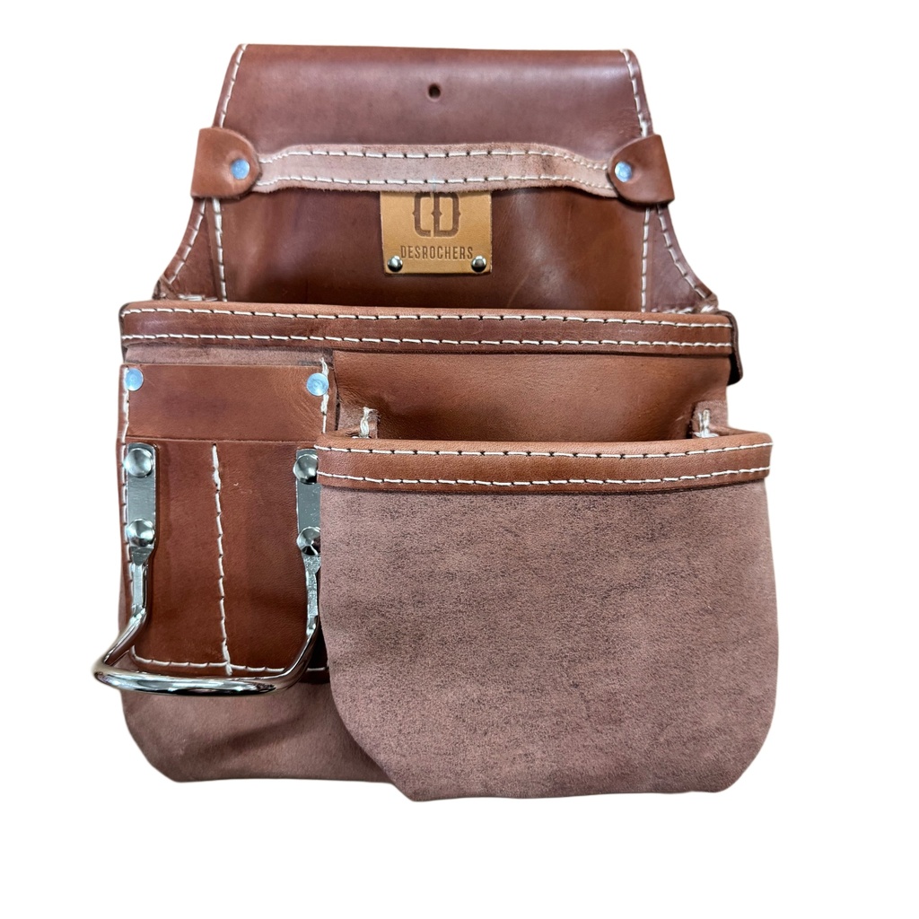 Sac à clous DM-353, Tan. | Les Cuirs Desrochers